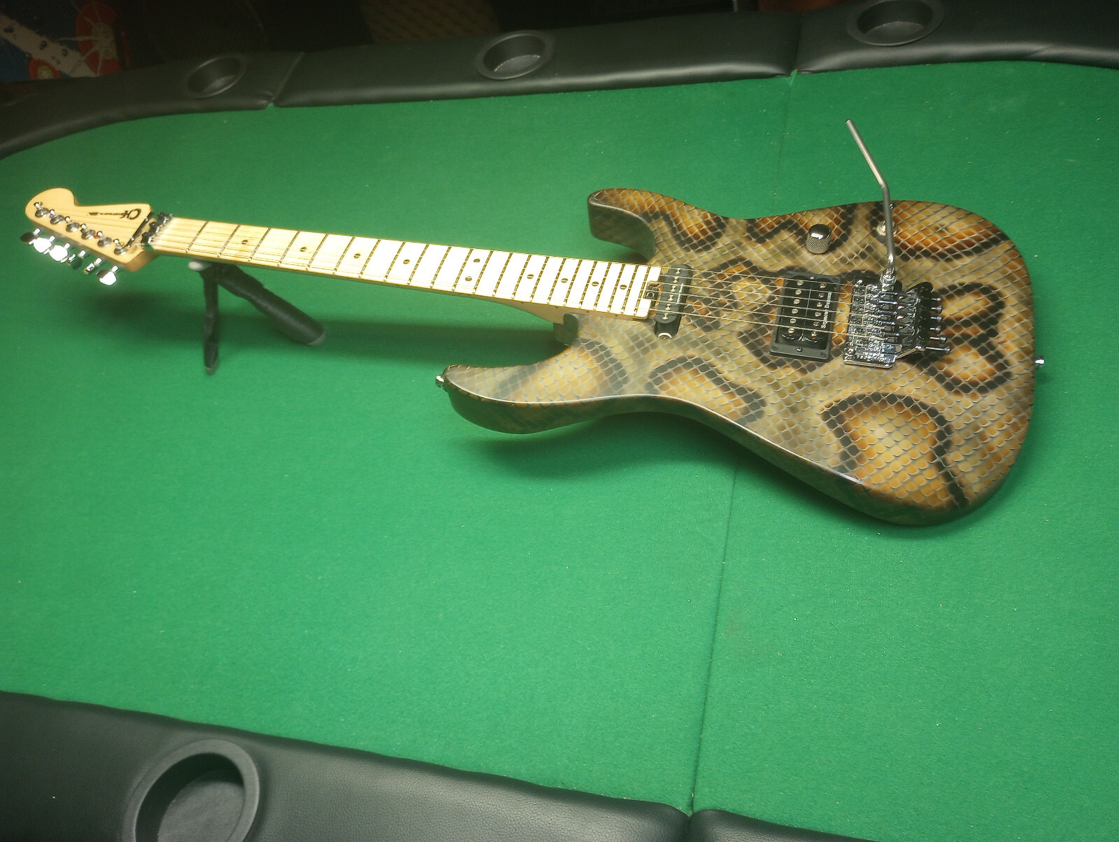 Charvel Warren DeMartini Signature Electric Guitar - Snake Skin ...