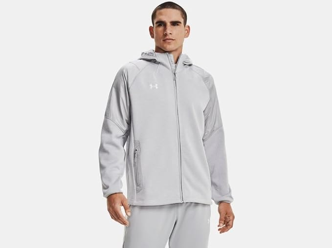 Under Armour Men's Full Zip Water-Resistant Swacket Team Jacket 1360962 ...