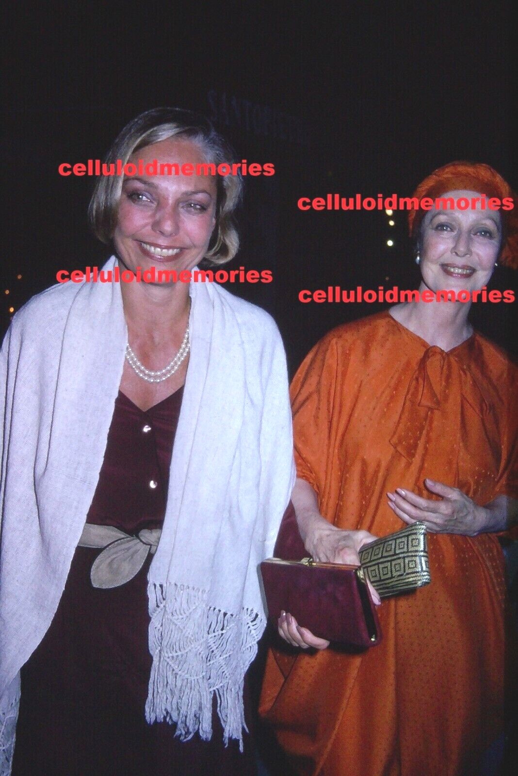 Original 35mm Slide Loretta Young VINTAGE RARE! # 24 Daughter Judy ...