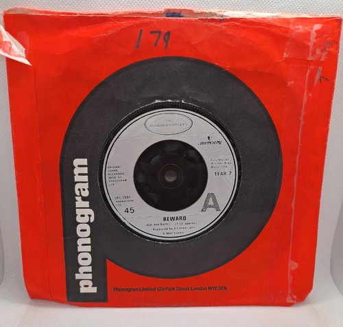 The Teardrop Explodes - Reward 7" Vinyl Single 1981 | eBay UK