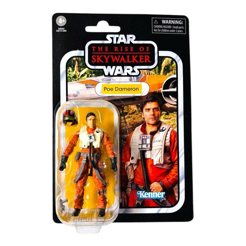 Star Wars Vintage Collection Poe Dameron VC160 X-Wing Pilot 3.75 ...