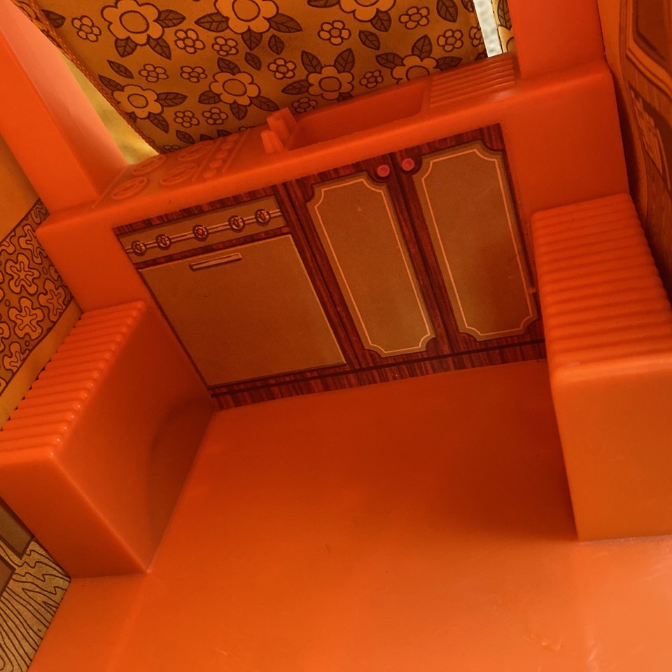 Vintage Barbie Malibu Country Camper 1971 Yellow Orange RV Vehicle | eBay