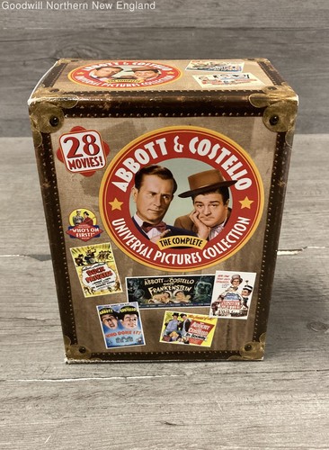 Abbot & Costello Complete Universal Pictures Collection DVD Boxset 28 ...