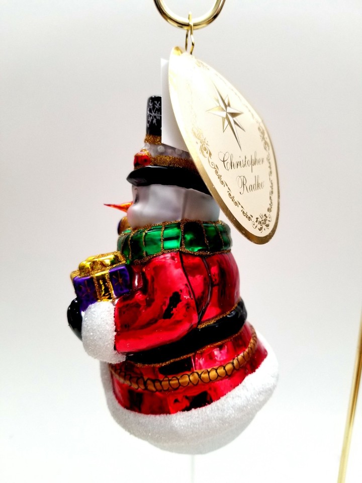 Christopher Radko - Holiday Splendor Snowman #1021162 *Limited Edition ...