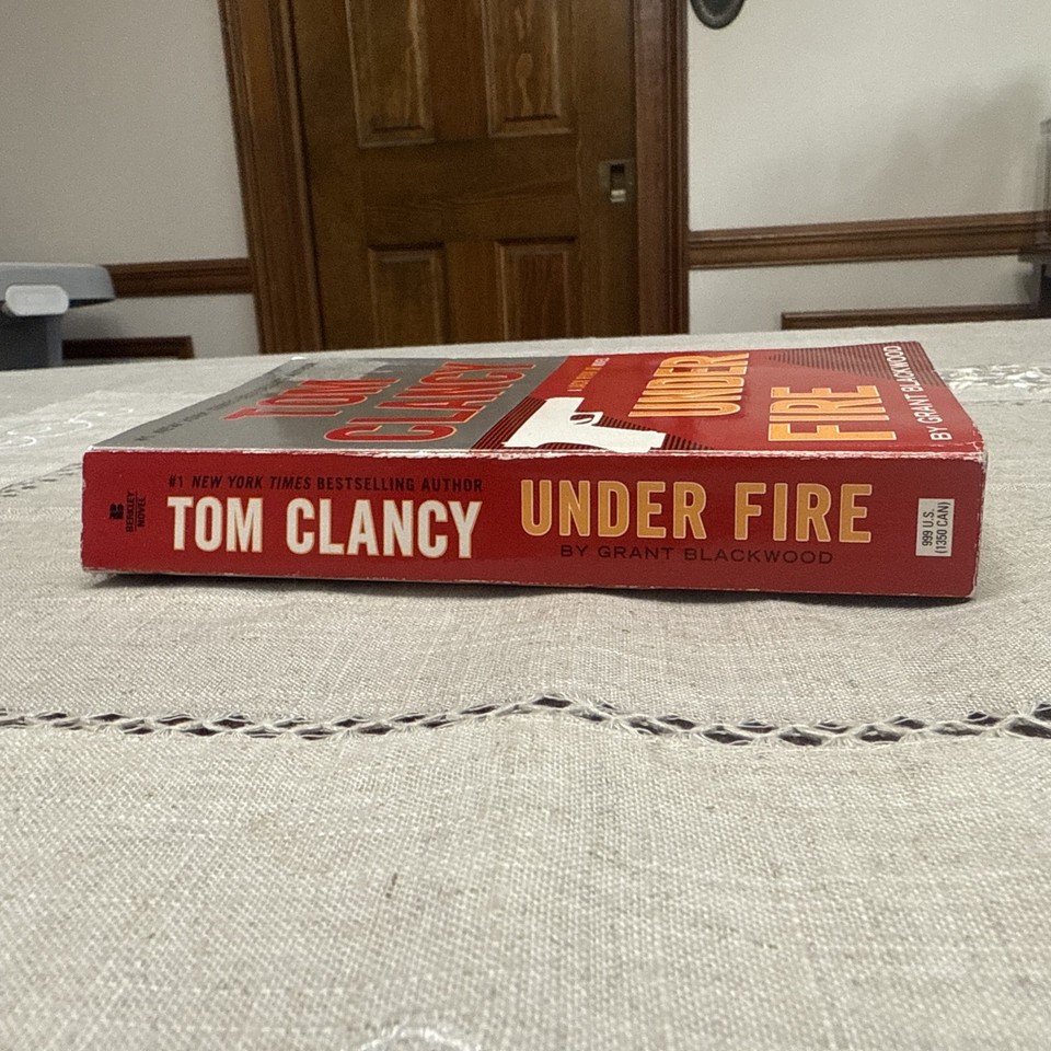 Tom Clancy Under Fire (A Jack Ryan Jr. Novel) - Paperback - GOOD ...