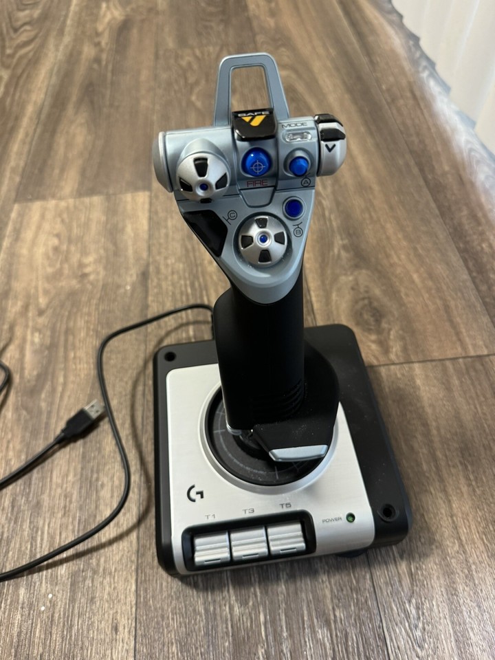 Logitech G X52 Hotas Throttle and Flight Stick - Black 97855152800 | eBay