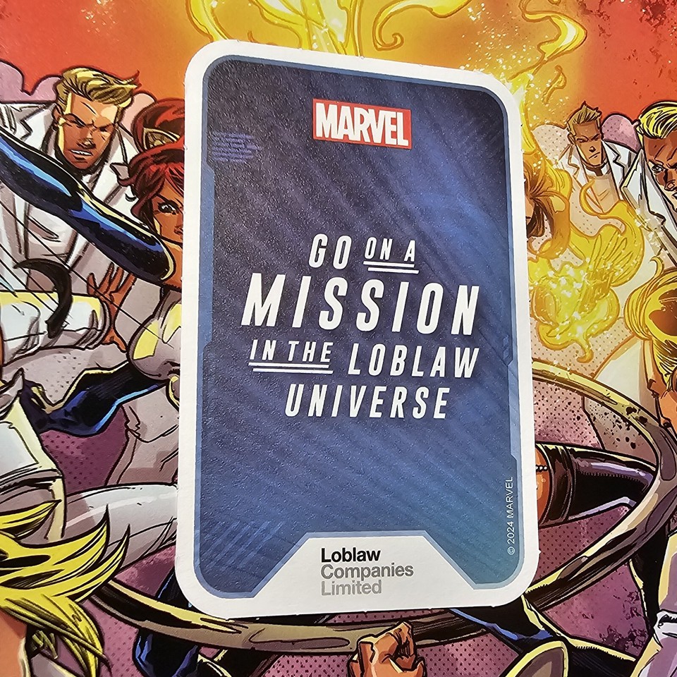 NOVA MARVEL CARD #76 2024 2M3 GO ON A MISSION LOBLAW UNIVERSE | eBay