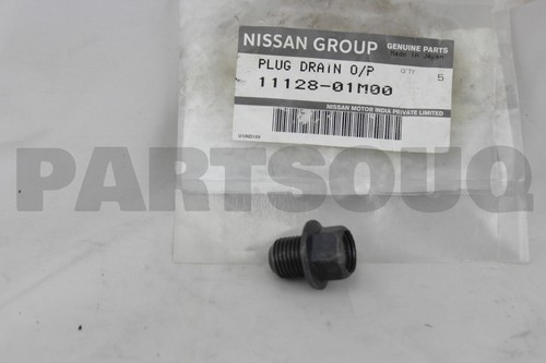 1112801M00 Genuine Nissan PLUG 11128-01M00 | eBay