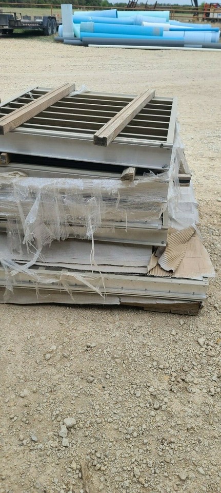 One 48"x48" and six 36"x36" fixed louver bird and insect screen | eBay