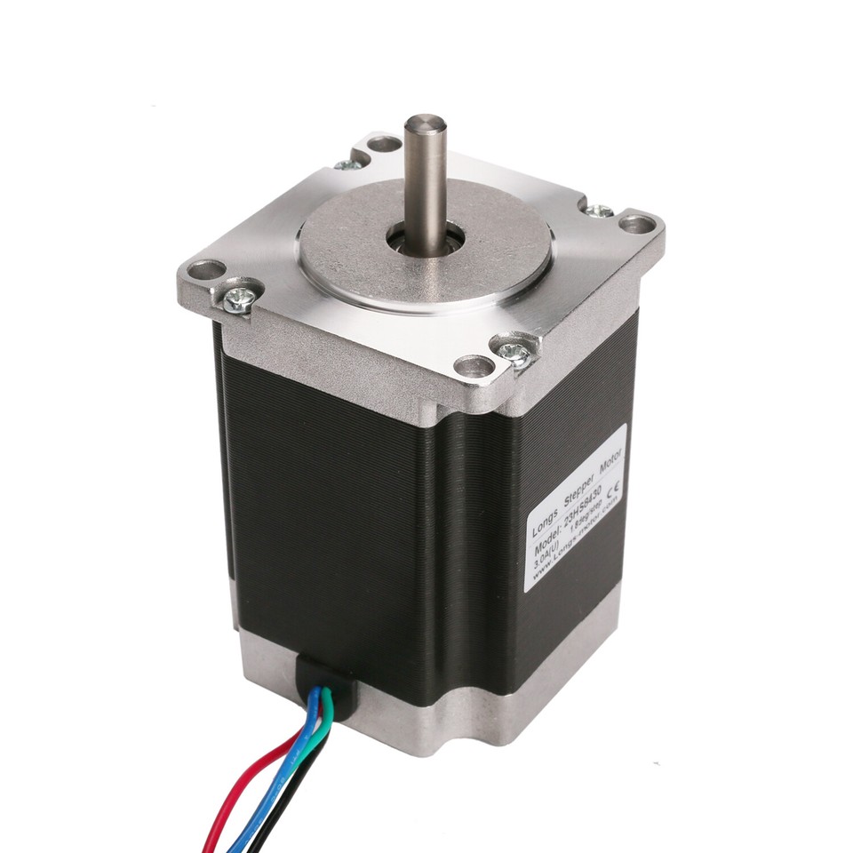 Stepper Motor 4PCS NEMA23 270 oz-in 3.0A 23HS8430 CNC Mill Cut LONGS ...