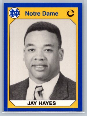 1990 Collegiate Collection Notre Dame #137 Jay Hayes Fighting Irish | eBay
