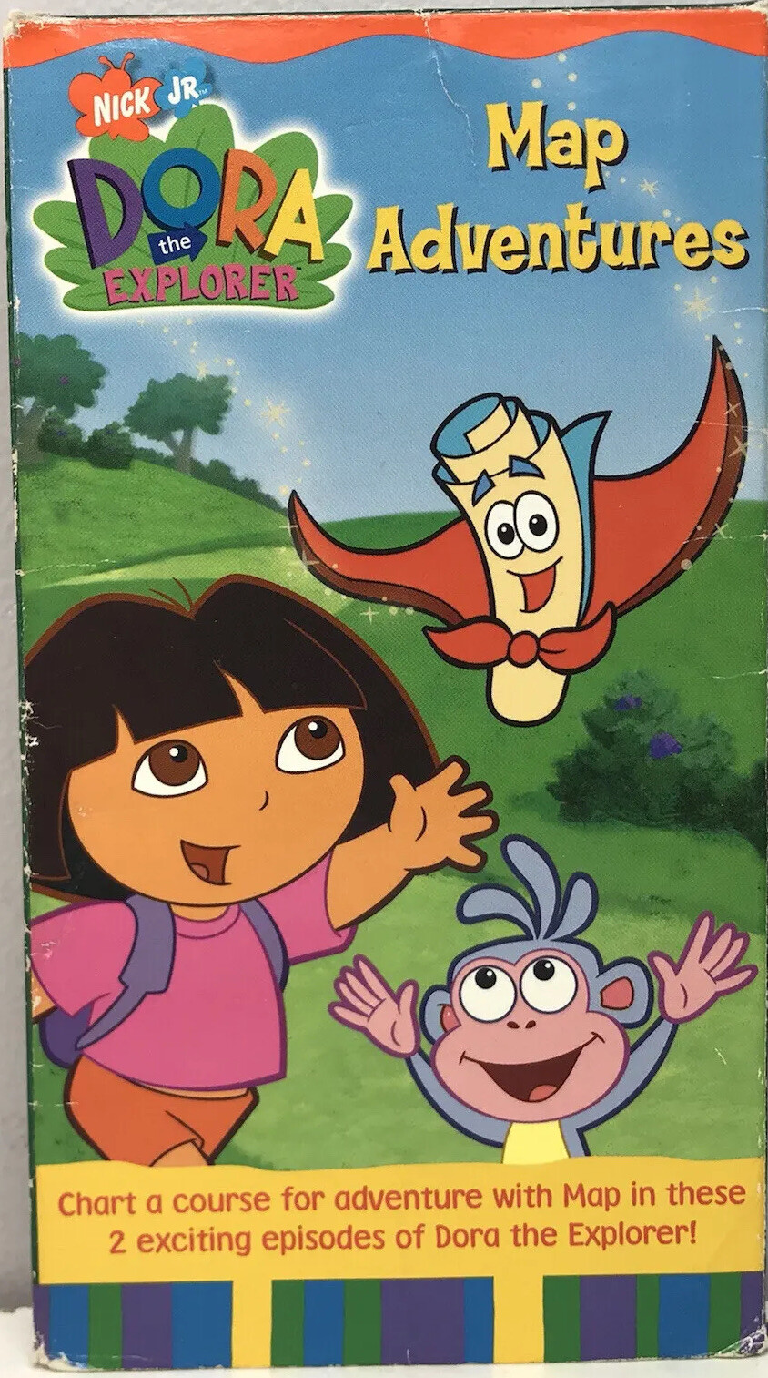 Nick Jr Dora Explorer Map Adventures VHS | Grelly USA