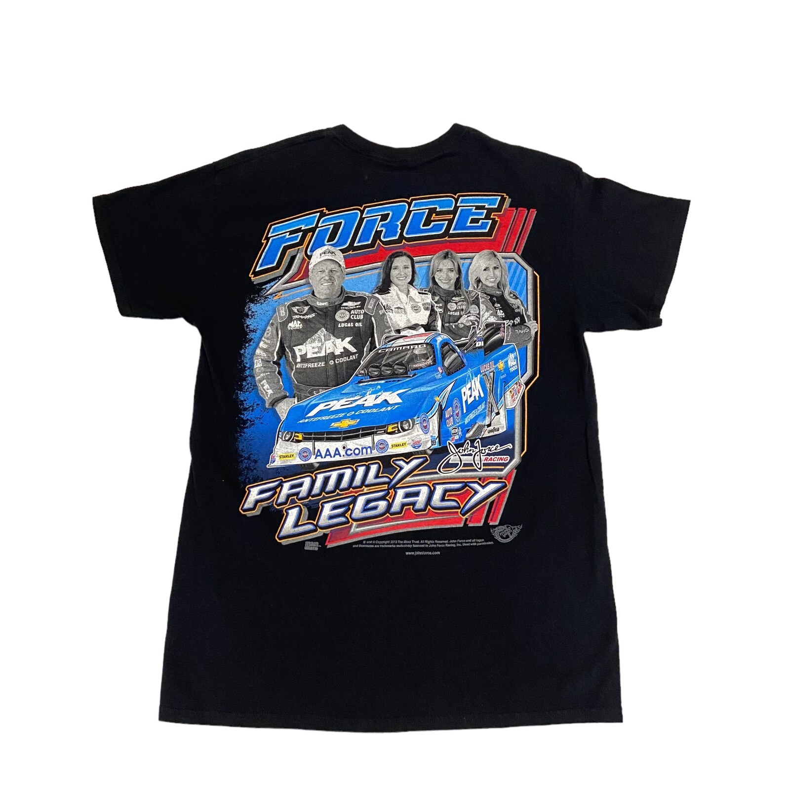 Force Family Legacy John Force Racing Tshirt | Motors… - Gem