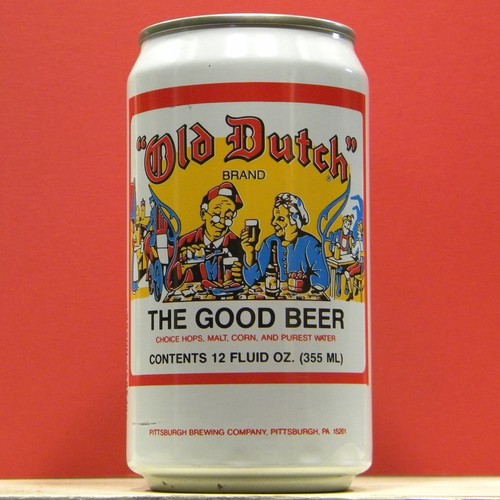 Old Dutch Brand Beer 12 oz Steel Rocket Can Pittsburgh Brg Pennsylvania ...