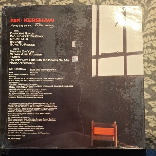 NIK KERSHAW "HUMAN RACING" VINYL LP 1984 NEAR MINT | eBay