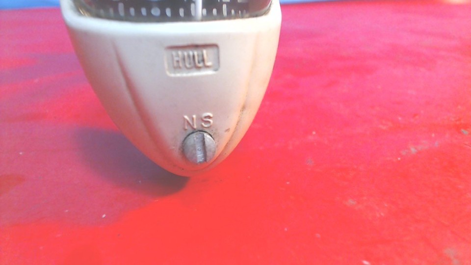 Vintage- Hull- Compass-WHT Patent Pending with Mounting Bracket- USA ...