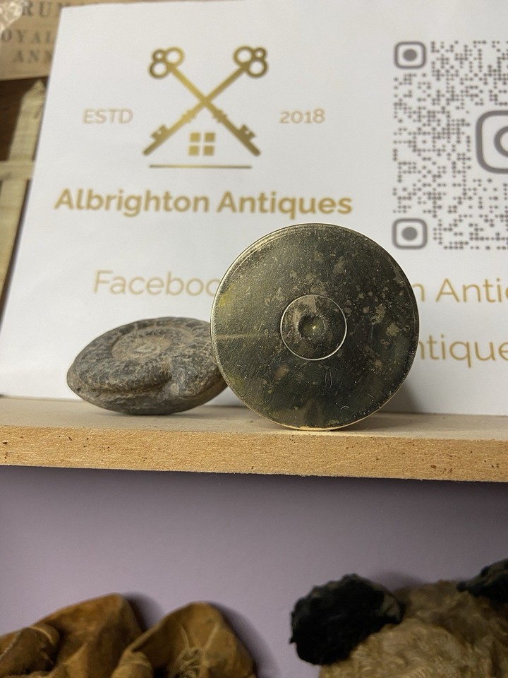 Vintage Brass Bullet Shell Casing Trench Art Drinking /Desk Tidy Cup ...