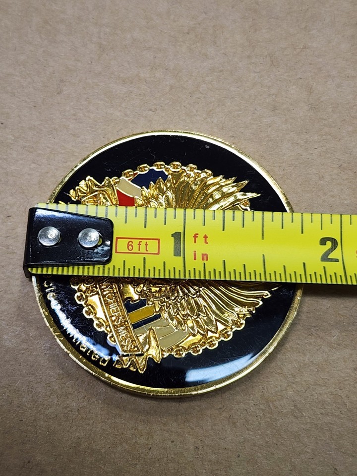 UNITED STATES NAVY BUILDING A BETTER NAVY CHALLENGE COIN CPO CHIEF MESS ...