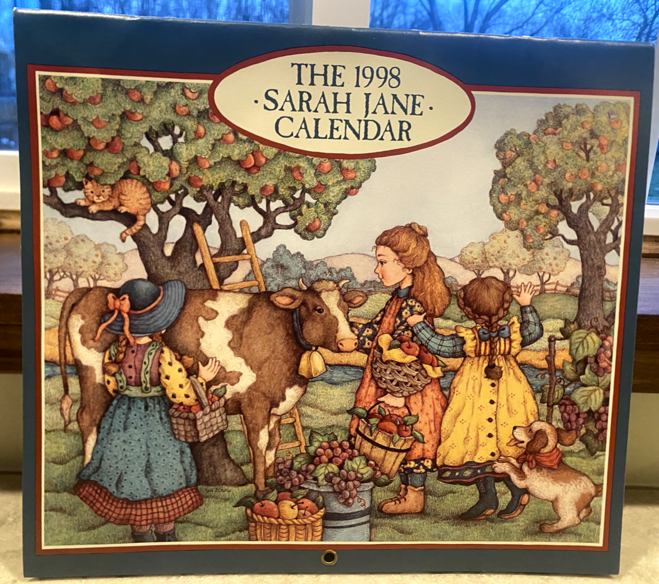 LANG 1998 WALL CALENDAR - SARAH JANE / LISA BLOWERS - USABLE AGAIN 2026 ...