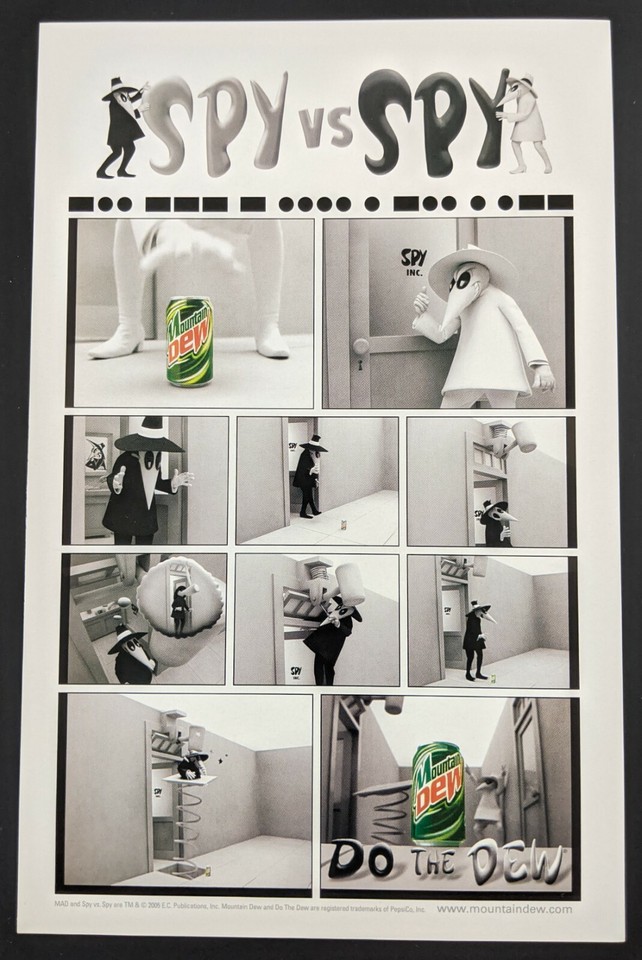 Matrix Online Spy vs Spy Print Ad Game Poster Art PROMO Official ...