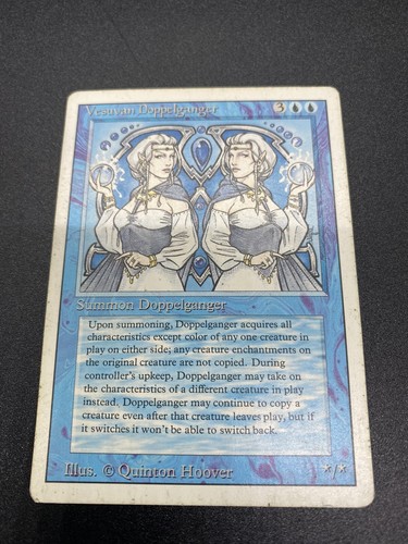 MtG Magic the Gathering Rare - Revised - Reserved List - Vesuvan ...