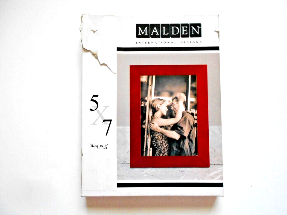 Malden Solid Wood 5" x 7" Reddish Brown Picture Frame #650-57 | eBay