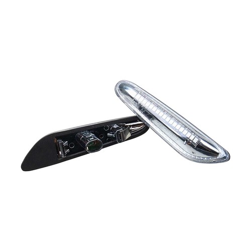 LED Side Marker Lights Fits For BMW E60 E61 E82 ABS + PC 63137253326 ...