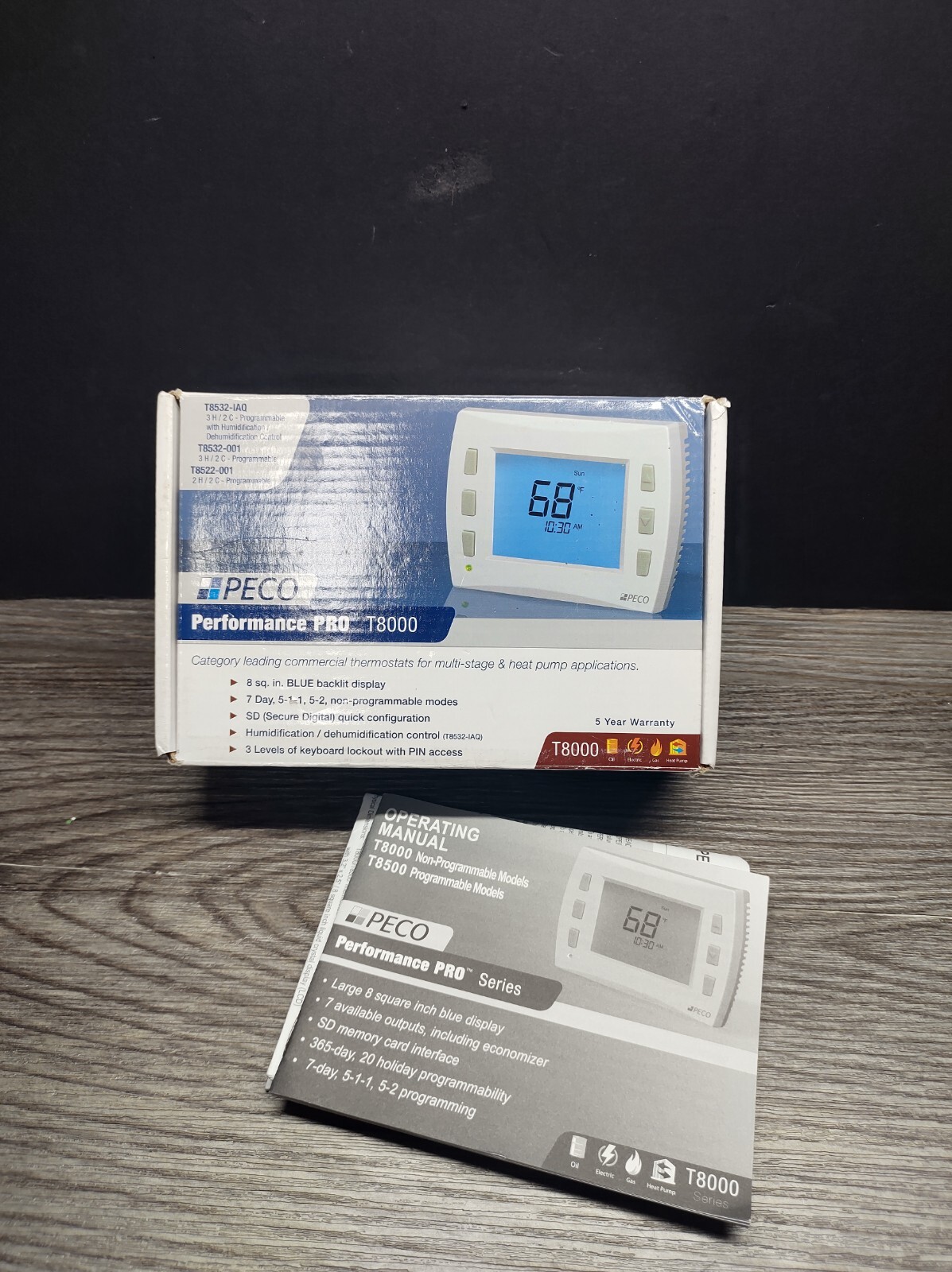 Honeywell Thermostat Manual T8000