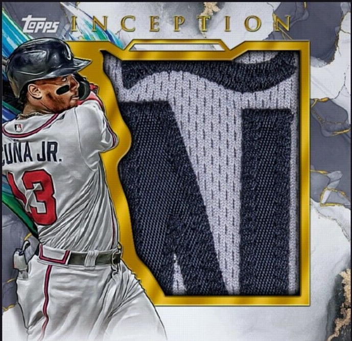 2023 Topps Inception Signature Jumbo Relics - RONALD ACUNA JR. MLB ...