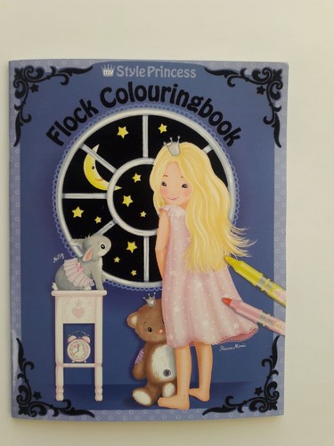 My Style Princess Flock Malbuch 8 Flockbilder und Malvorlagen | eBay.de