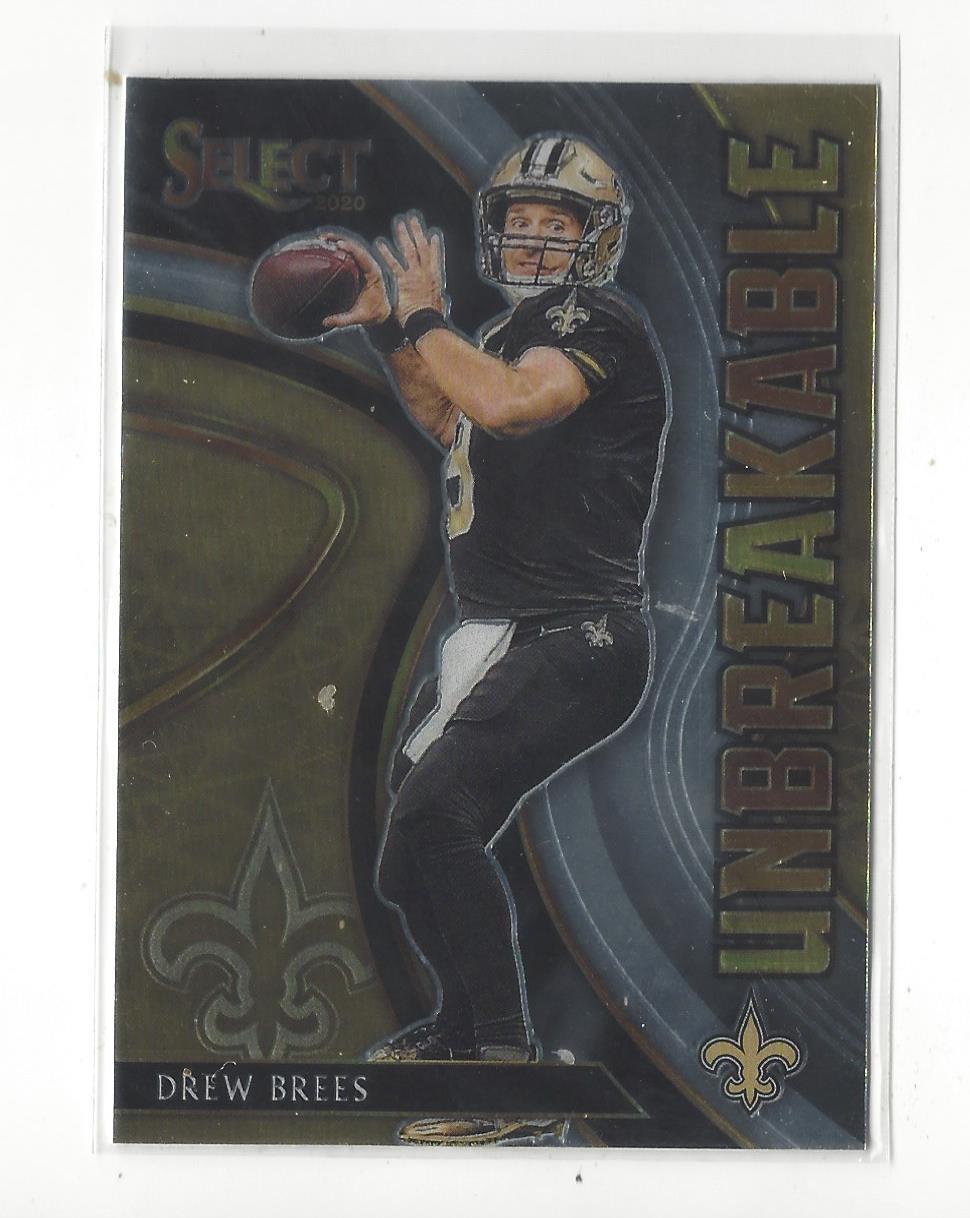 2020 Select Unbreakable #17 Drew Brees Saints | eBay