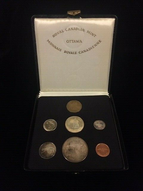 1867-1967 Canadian Coin Set 100 Year Confederation Anniversary | eBay