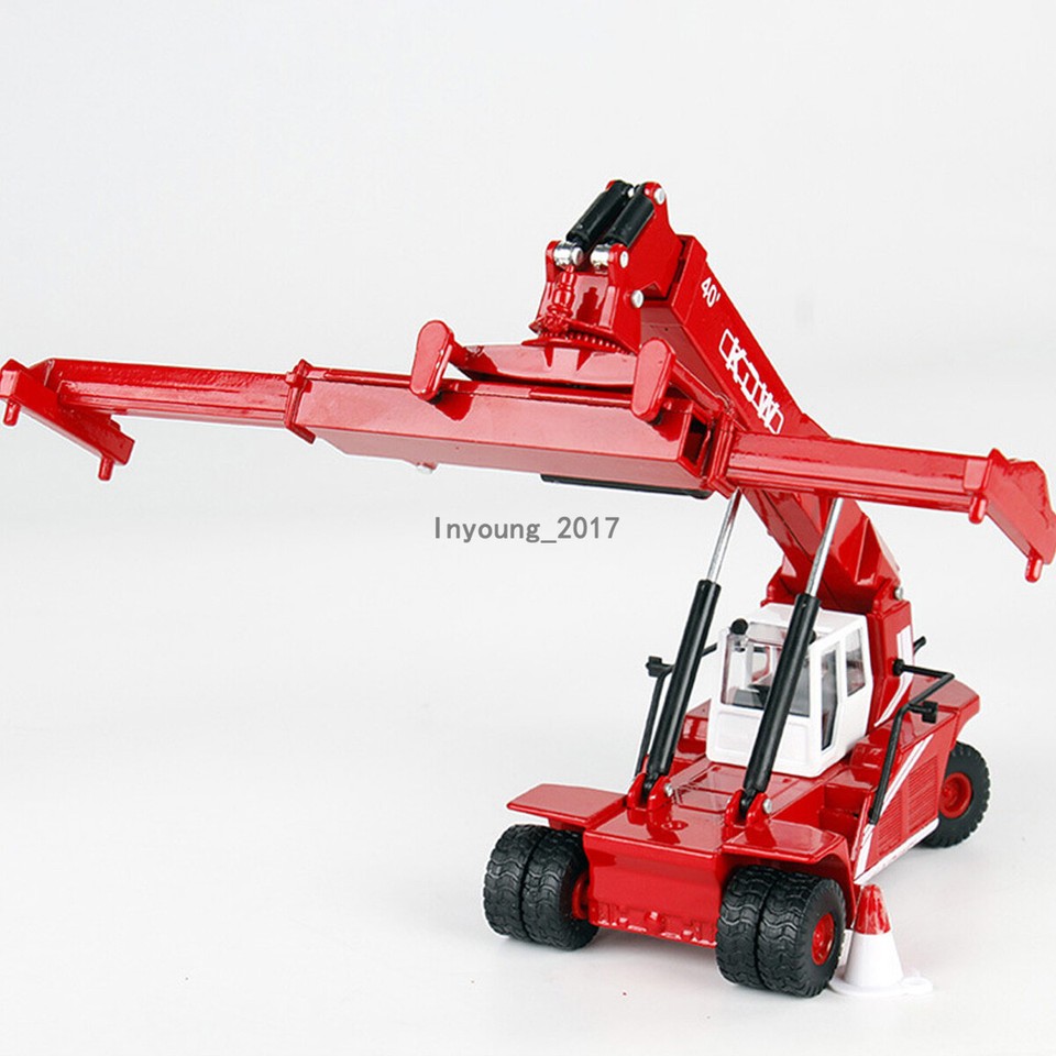 1:50 Container Crane Diecast Construction Vehicle Metal Reach Stacker ...