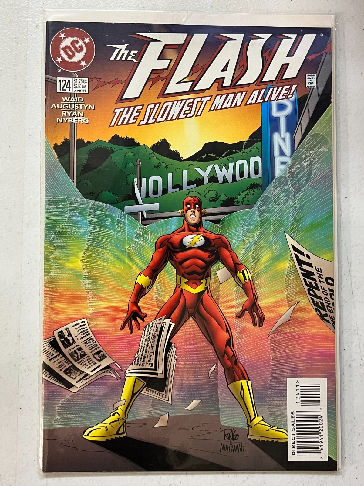 DC 1997 Slowest man Alive THE FLASH #124 | Combined Shipping | eBay