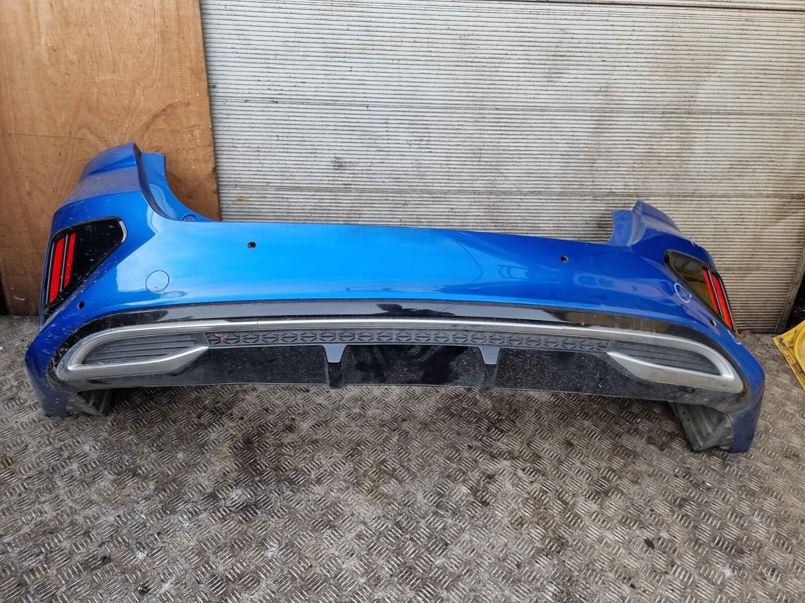 KIA CEED REAR BUMPER BLUE 86611J7910 HATCH BACK 2022 kia ceed bumper ...