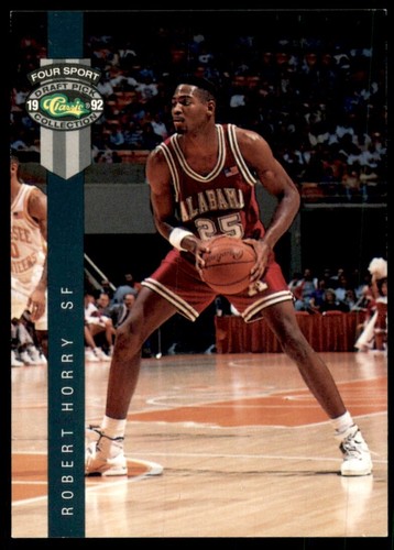 1992-93 Front Row Draft Picks Robert Horry Alabama Crimson Tide #30 | eBay