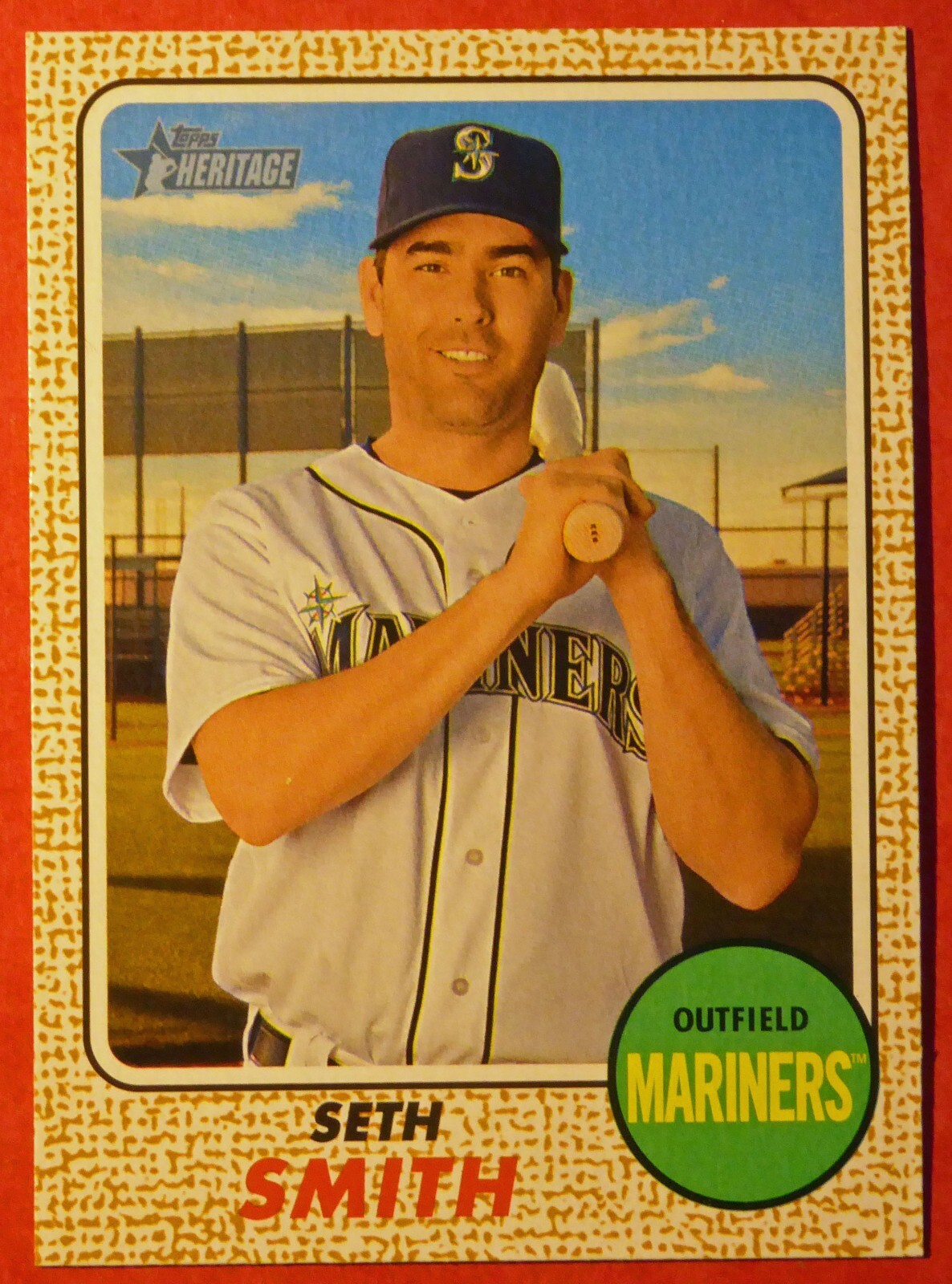 2017 Topps Heritage Seth Smith #48 (Mariners) NM+ | eBay