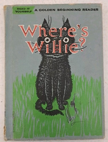 RARE 1961 Vintage Children's HC-Where's Willie? Golden Book-Seymour ...