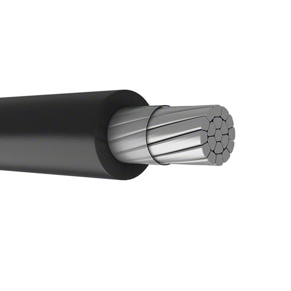 600 MCM Aluminum XHHW-2 Building Wire Black 600V Length 50 feet to 1000 ...