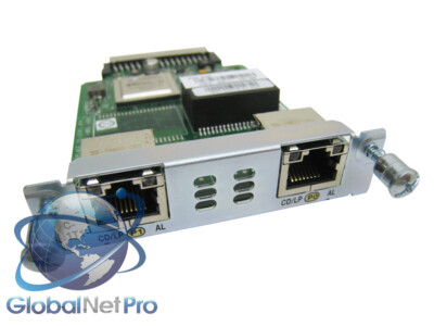 CISCO HWIC-2CE1T1-PRI - 2 port channelized T1/E1 and PRI - LIFETIME ...