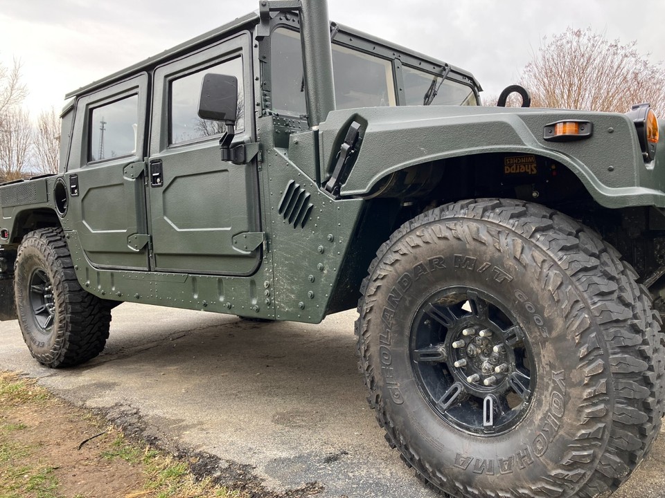New Hard 4 Door Kit for HMMWV Hummer H1 M998 Humvee Doors Civilian ...