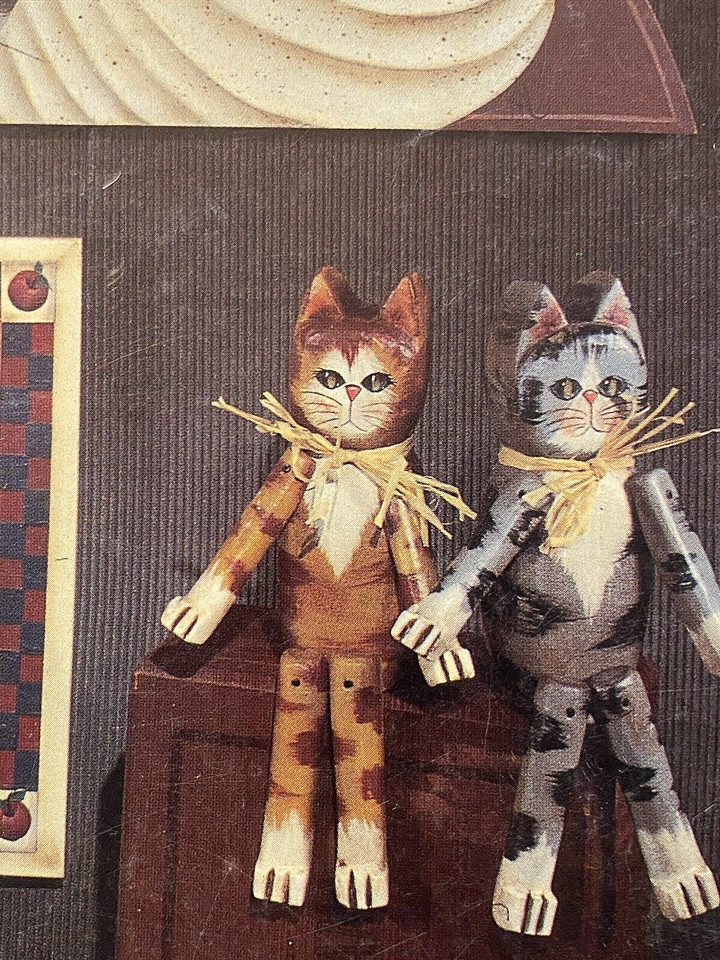 Cats Fiddlestix Just for Kicks Decorative Painting Jeri Francis Kim ...