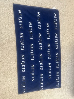 NETJETS Golf Caddy Towel 40 x 20 Inches | eBay