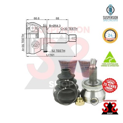 Wheel Side Cv Joint Kit, Drive Shaft Suit KIA Sorento 2.2 CRDi 4WD ...