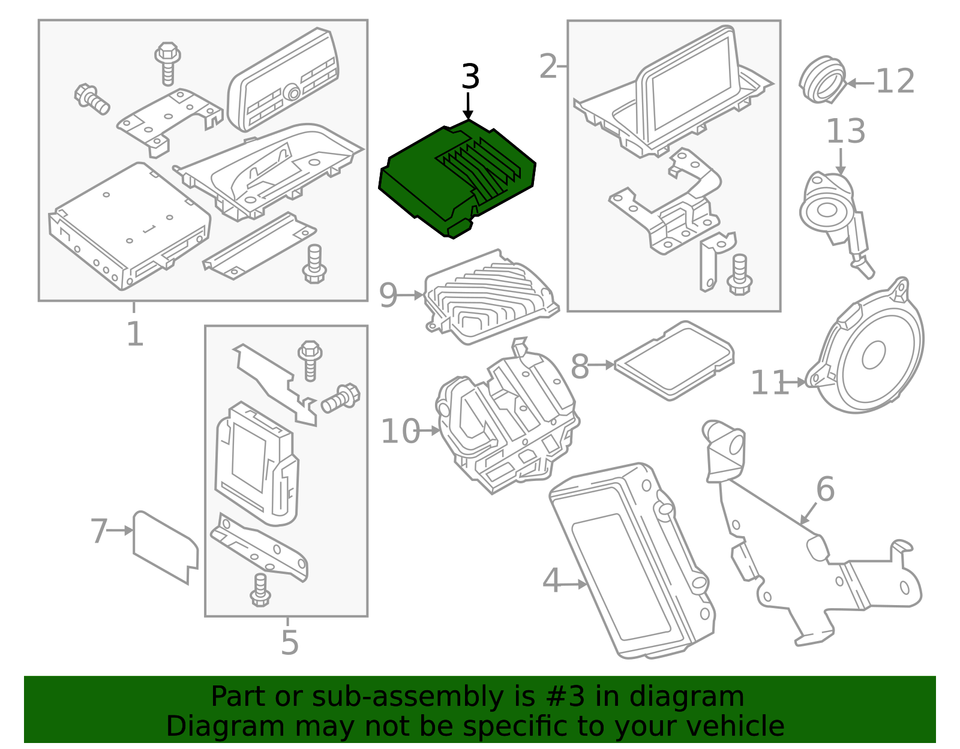 Genuine Mazda Receiver KPF3-66-9C0F | eBay