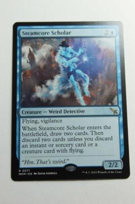 MTG Steamcore Scholar x1- -Murders at Karlov Manor-Near Mint | eBay