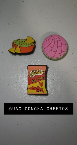 shoe charms for crocs. food charms. guac cheetos concha | eBay