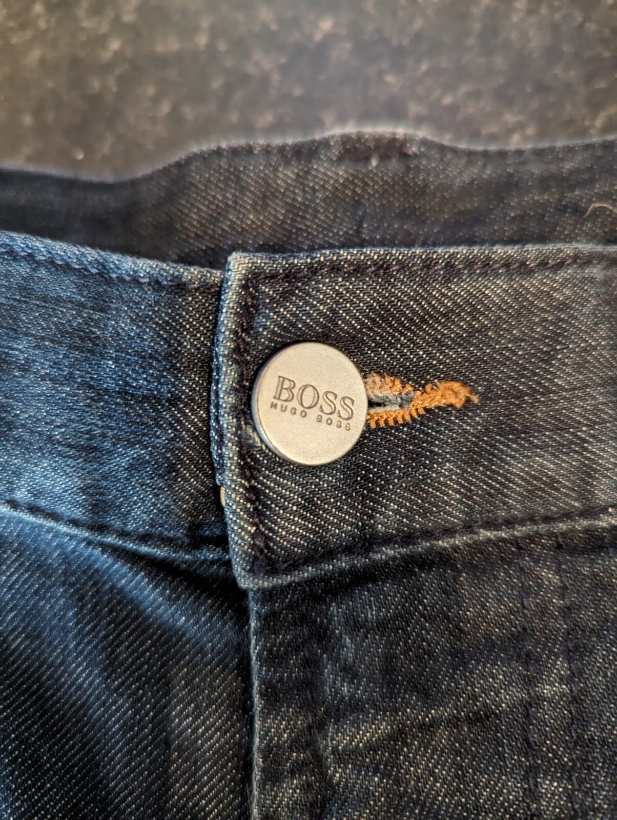 HUGO BOSS ALABAMA MENS INDIGO BLUE DENIM JEANS W36 L32 | eBay