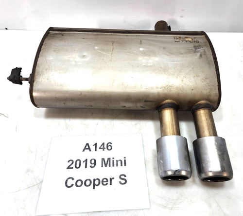 13-19 OEM Mini Cooper F56 Rear Right Passenger Side Exhaust Muffler ...