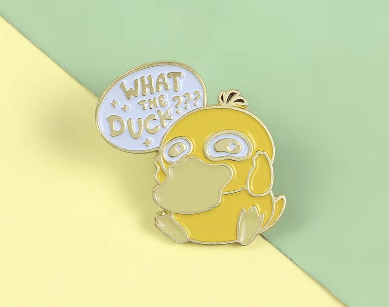 Pokemon Psyduck “What the Duck” Enamel Pin | Cute | Duck | FREE ...